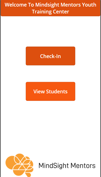 Check-In App - MindSight Mentors